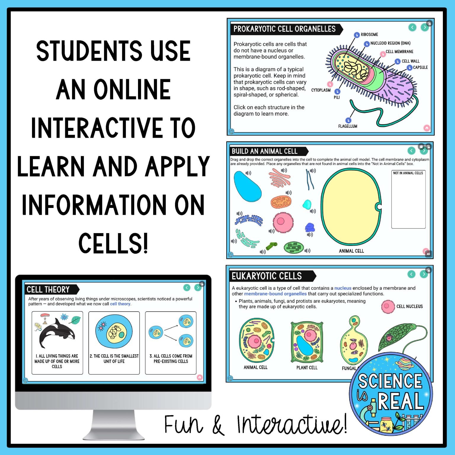 Cells Webquest - Science is Real Education