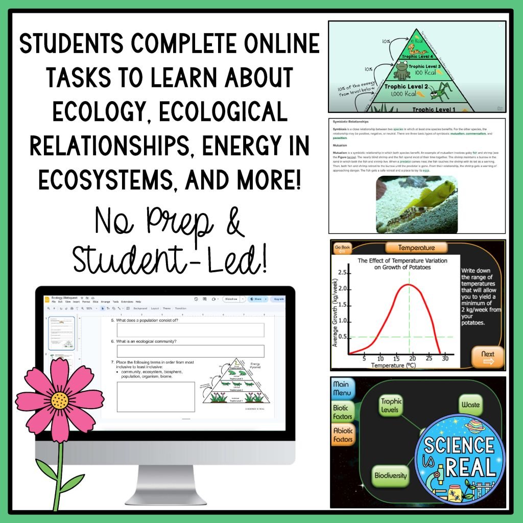 Ecosystem Ecology Webquest - Science is Real Education