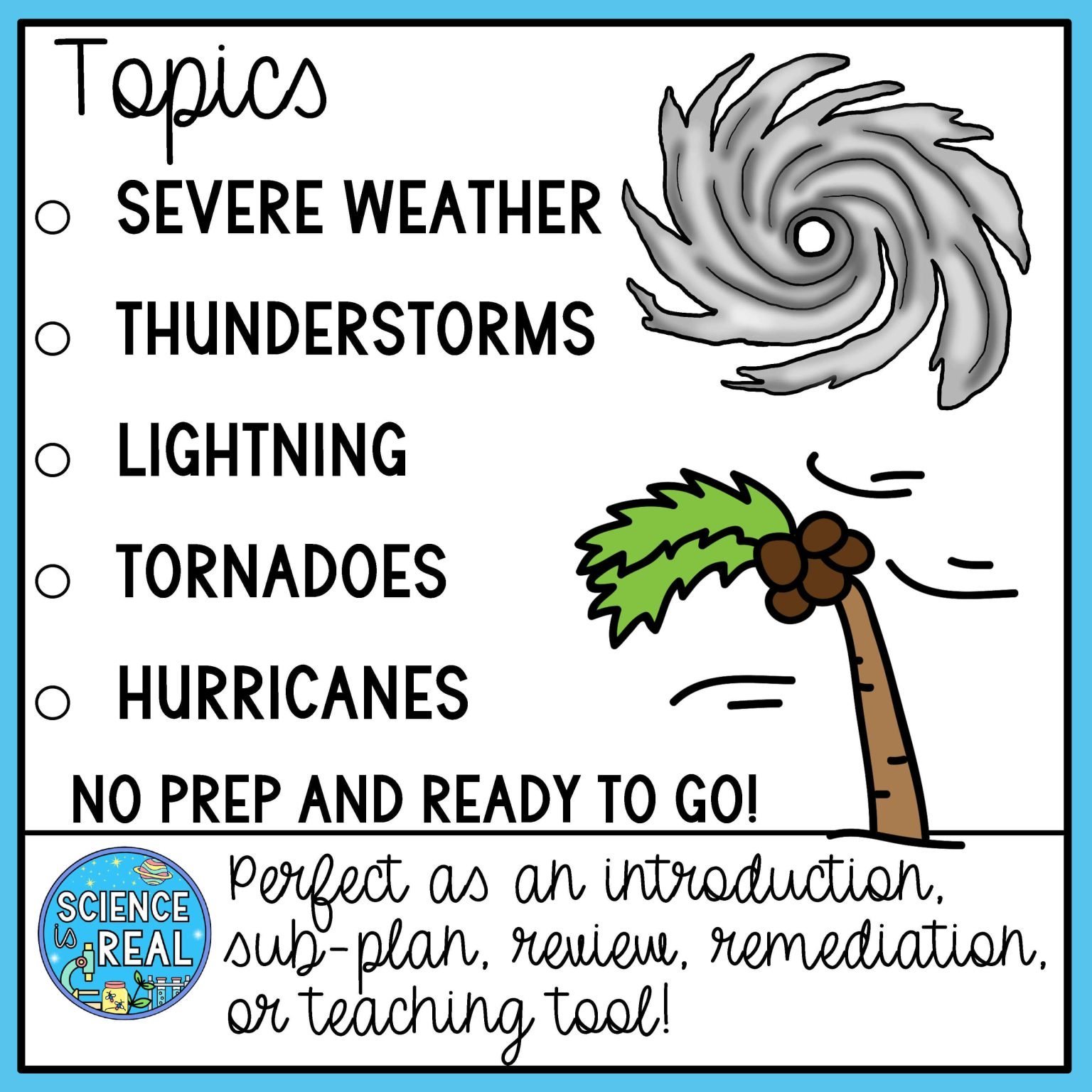 Severe Weather Webquest - Science is Real Education