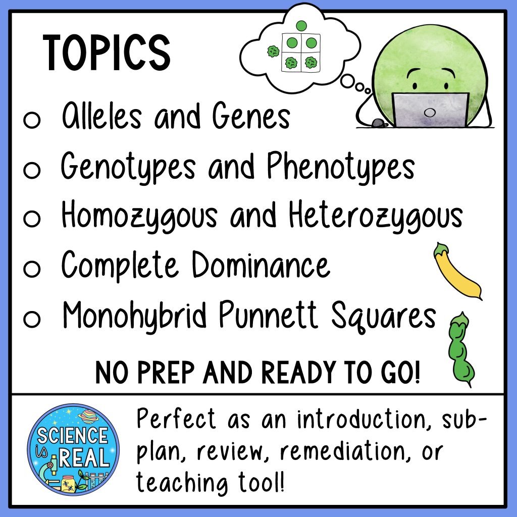 Punnett Squares Webquest - Science is Real Education