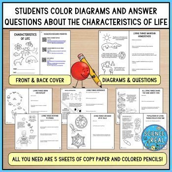 Characteristics of Life Booklet - Science is Real Education