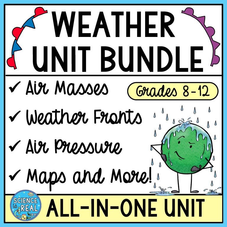 Engaging Weather Activities for Middle and High School Science ...
